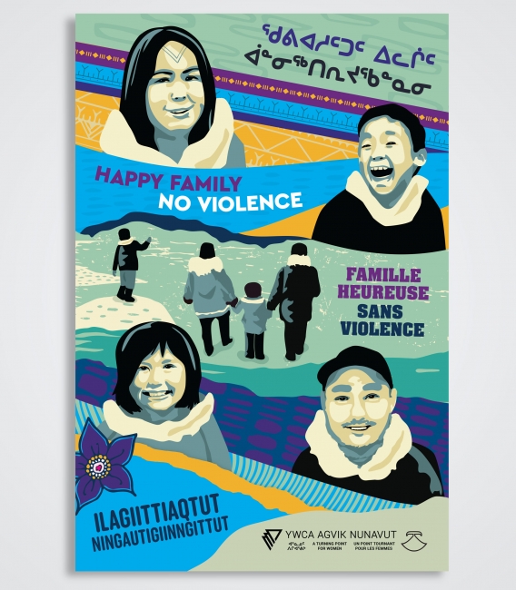 YWCA Nunavut Poster Series | Atiigo Media